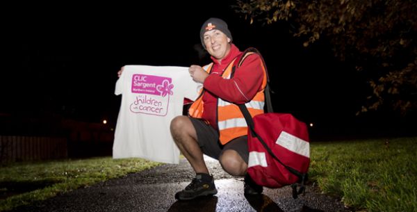 Postman Dan 'Dons' His Shorts For Charity | Central Mailing Services